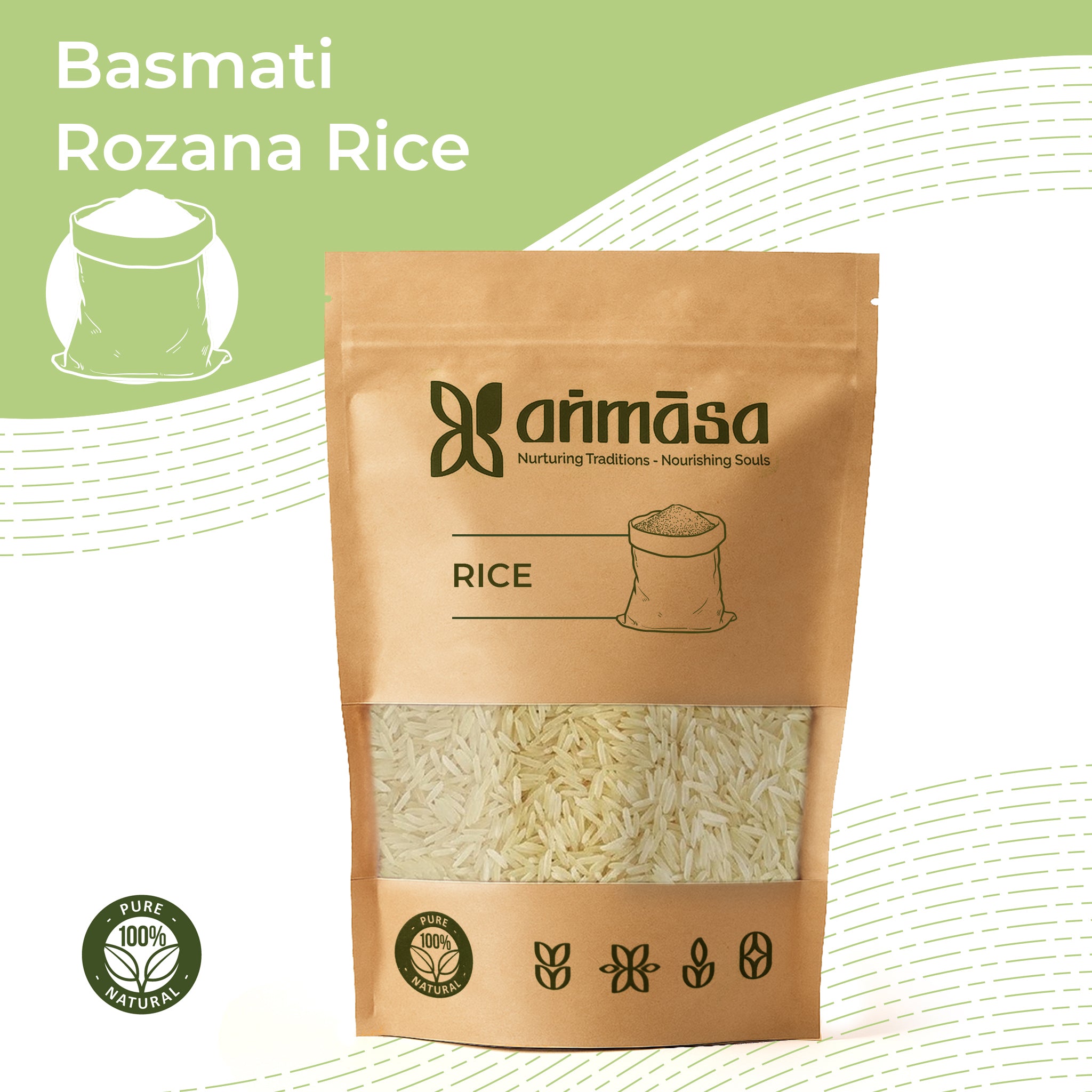 Basmati Rozana Rice – Anmasa-store